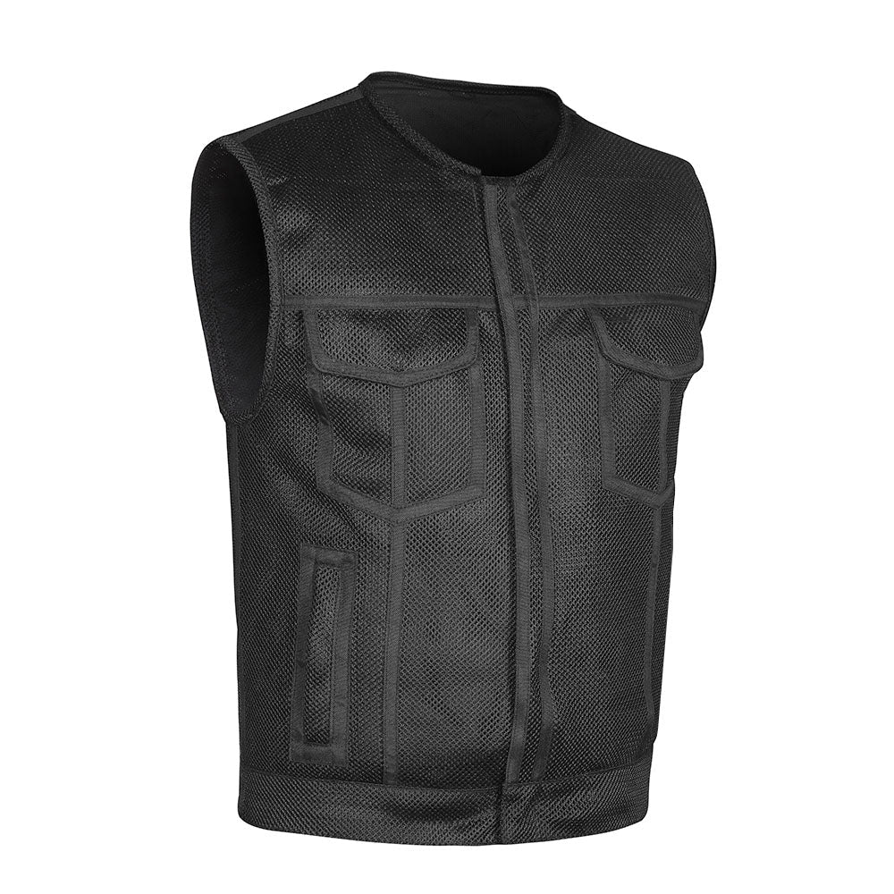 Short Circuit - Lowcut Moto Mesh Vest – Leather Universe