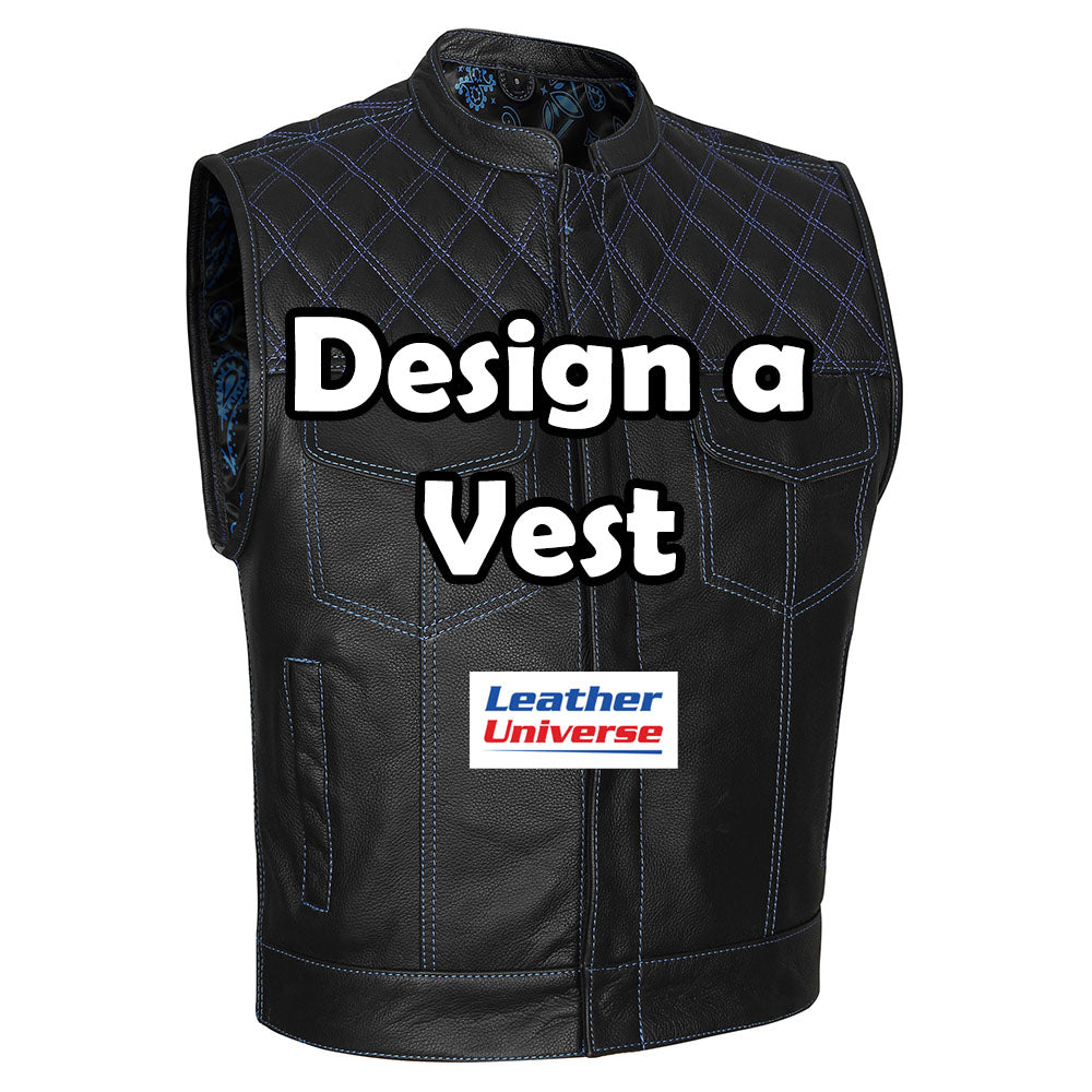 Customize Your Club Vest – Leather Universe