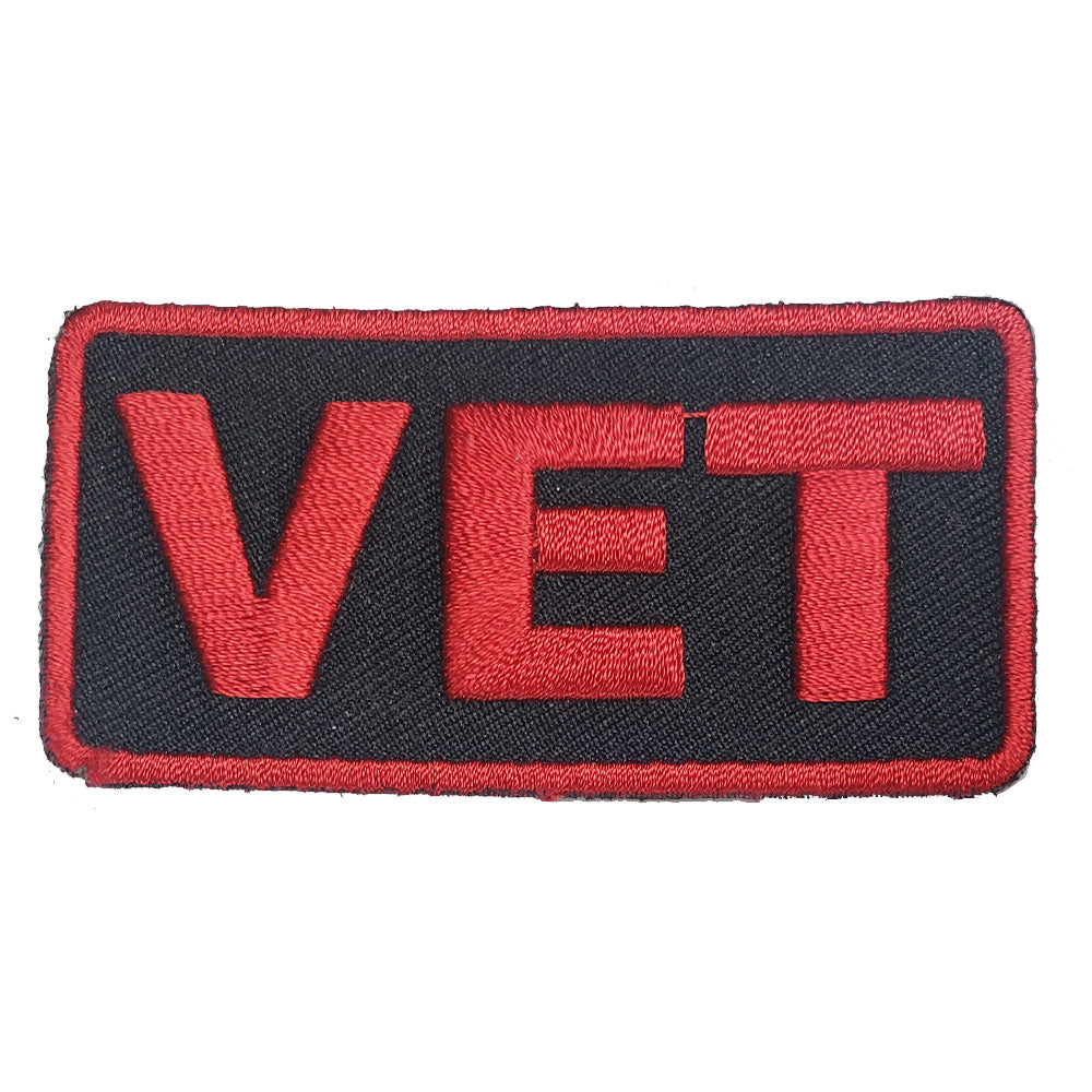 PATCH - Vet Patch 2.75 X 1.5 – Leather Universe